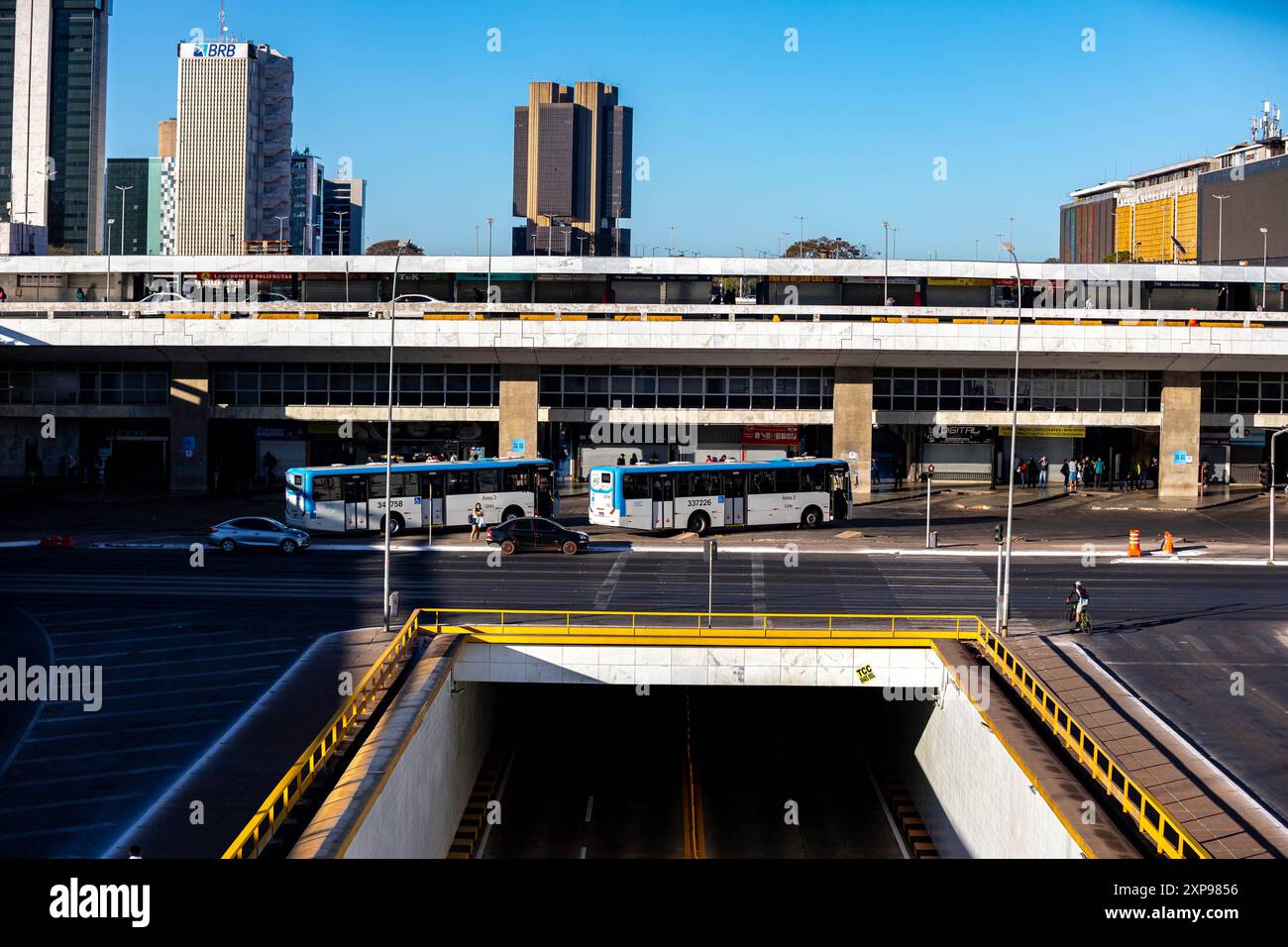 Brasilia pilot plan known as "buraco do tatu Stock Photo - Alamy