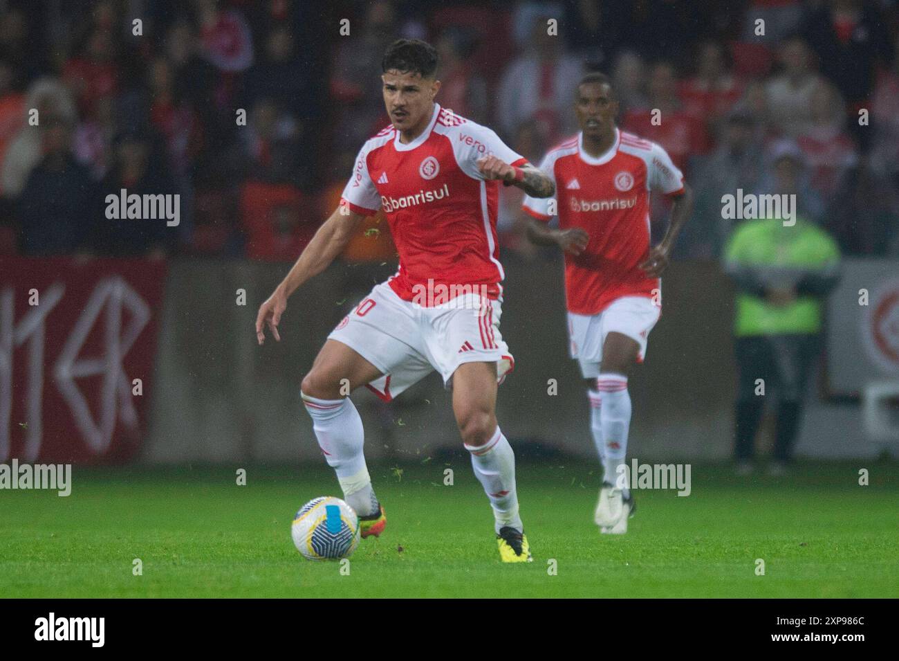 Porto Alegre, Brazil. 04th Aug, 2024. Romulo Zwarg of Internacional ...