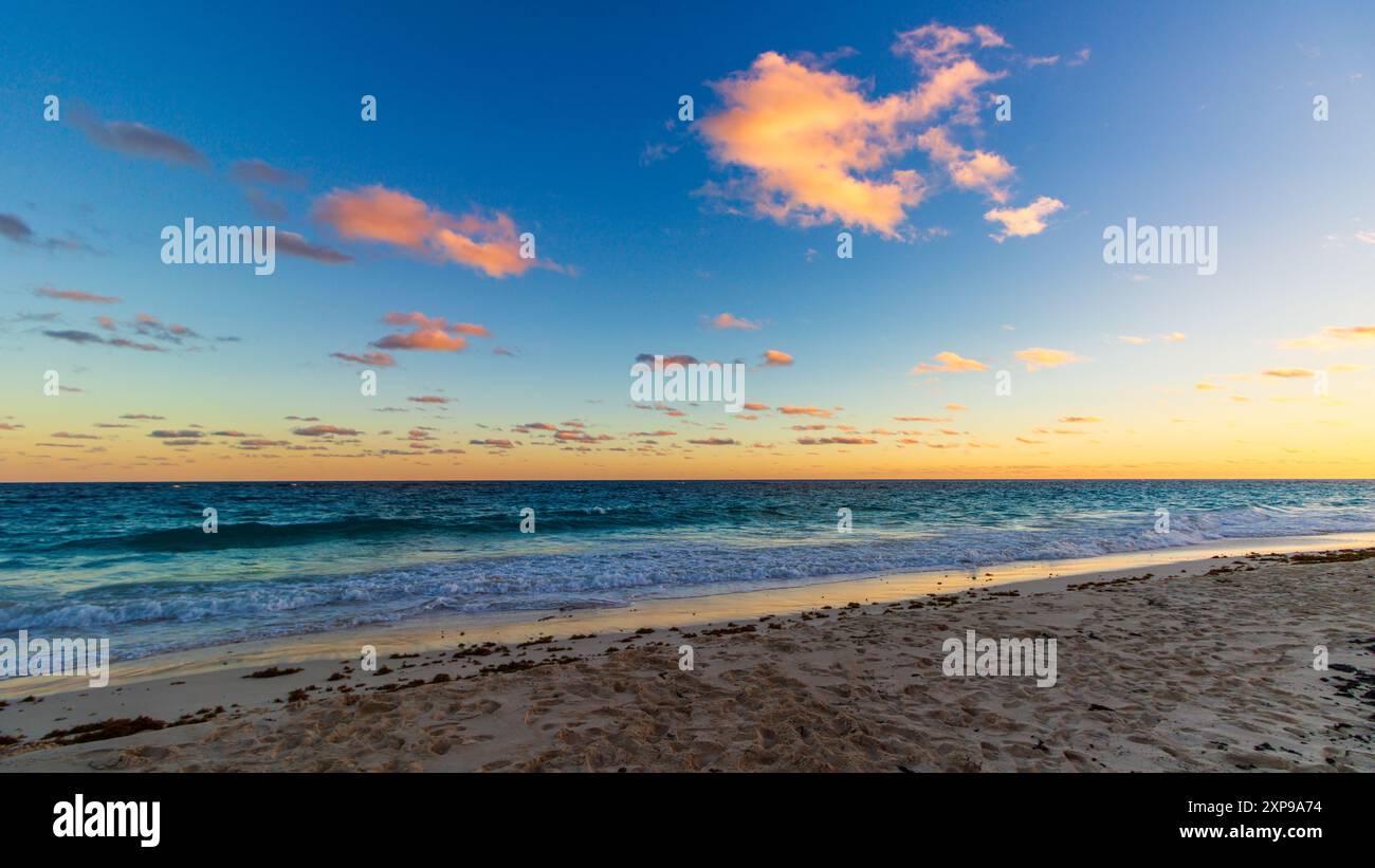 Horseshoe Bay Beach and Deep Bay Beach in Hamilton, Bermuda Stock Photo ...