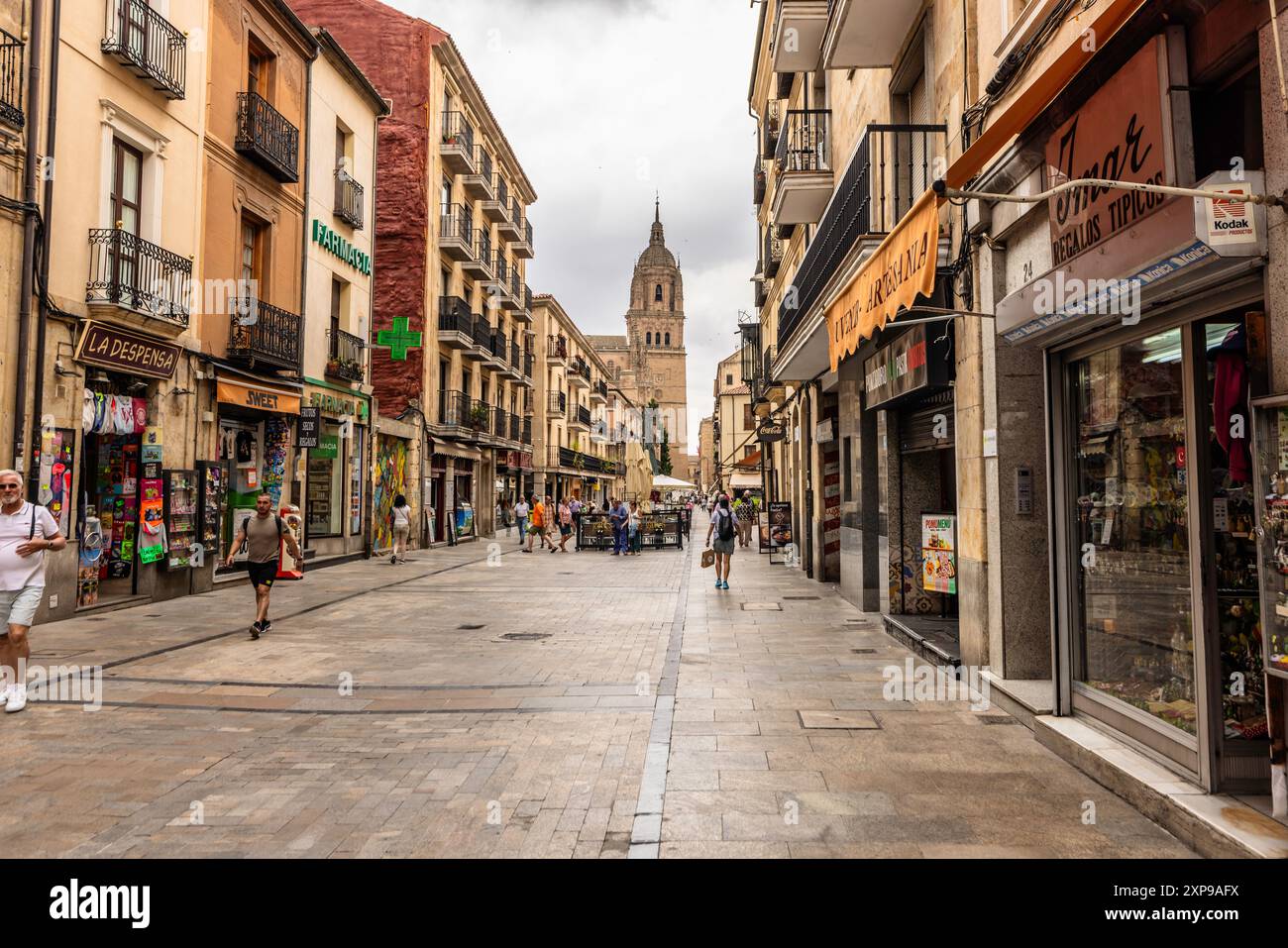 The Old Town of Salamanca, Spain Stock Photo - Alamy
