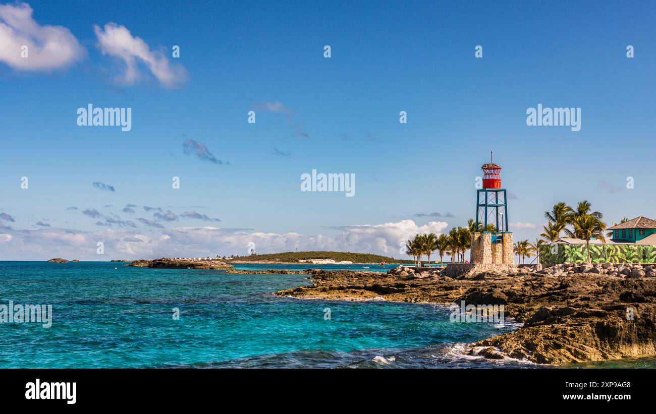 Bahamas Coco Cay Caribbean Island - Luxury beach oasis Stock Photo - Alamy