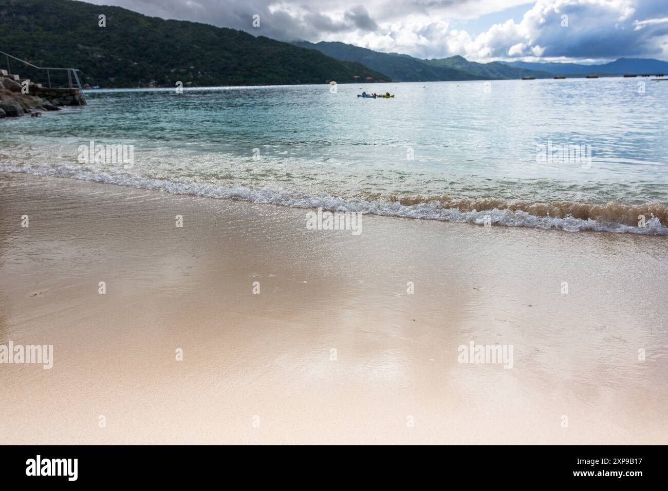 Labadee exotic tropical beach, Haiti, Caribbean Sea Stock Photo - Alamy
