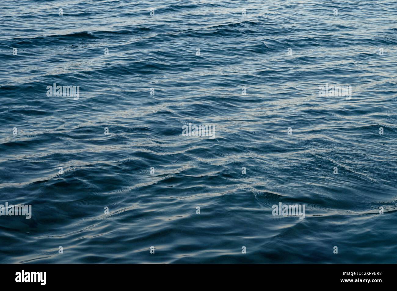 Blue lake water with waves background Stock Photo - Alamy