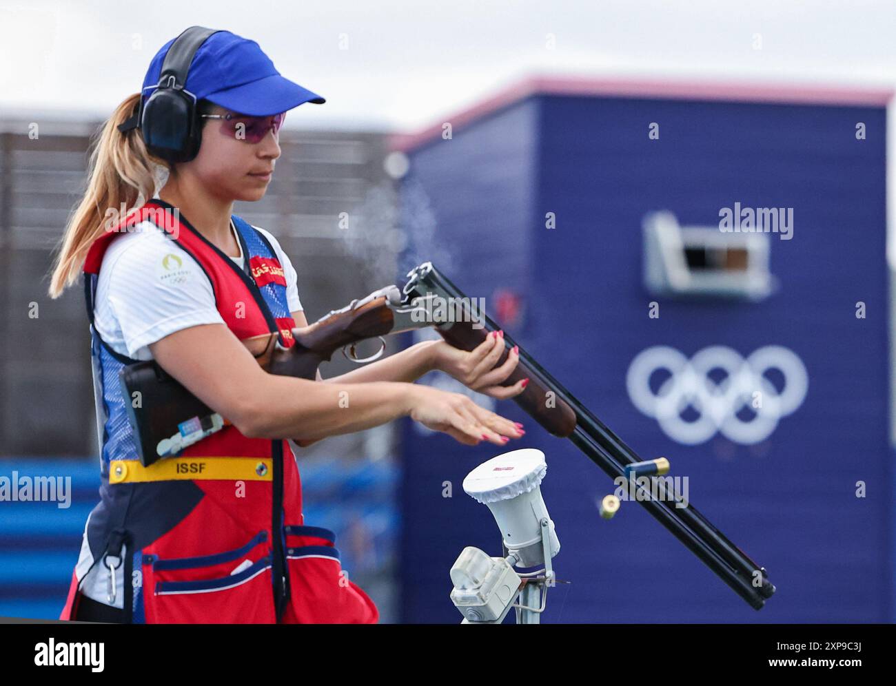 Chateauroux, France. 4th Aug, 2024. Francisca Crovetto Chadid of Chile ...