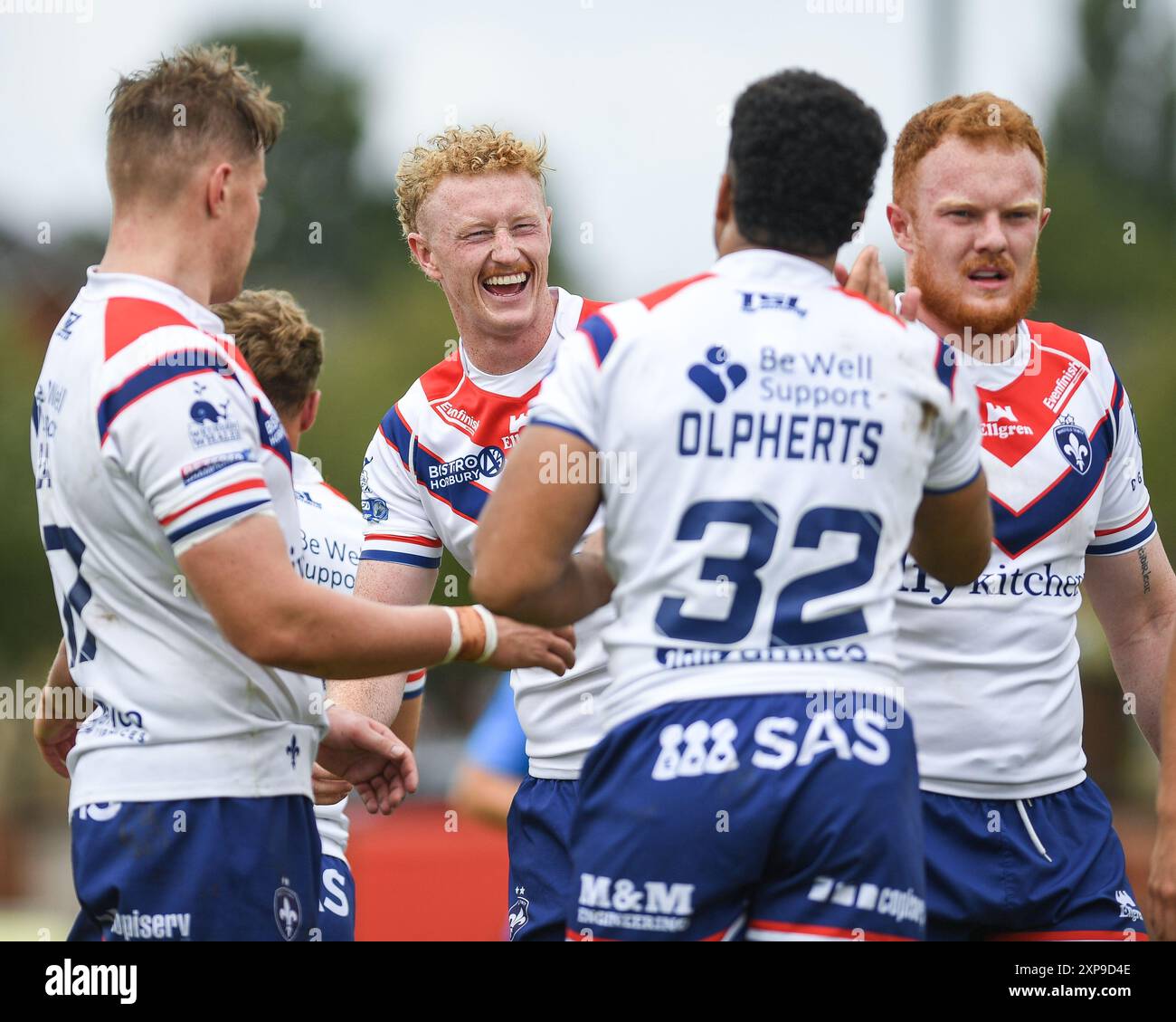 Dewsbury, England - 4th August 2024 - Wakefield Trinity's Lachlan ...