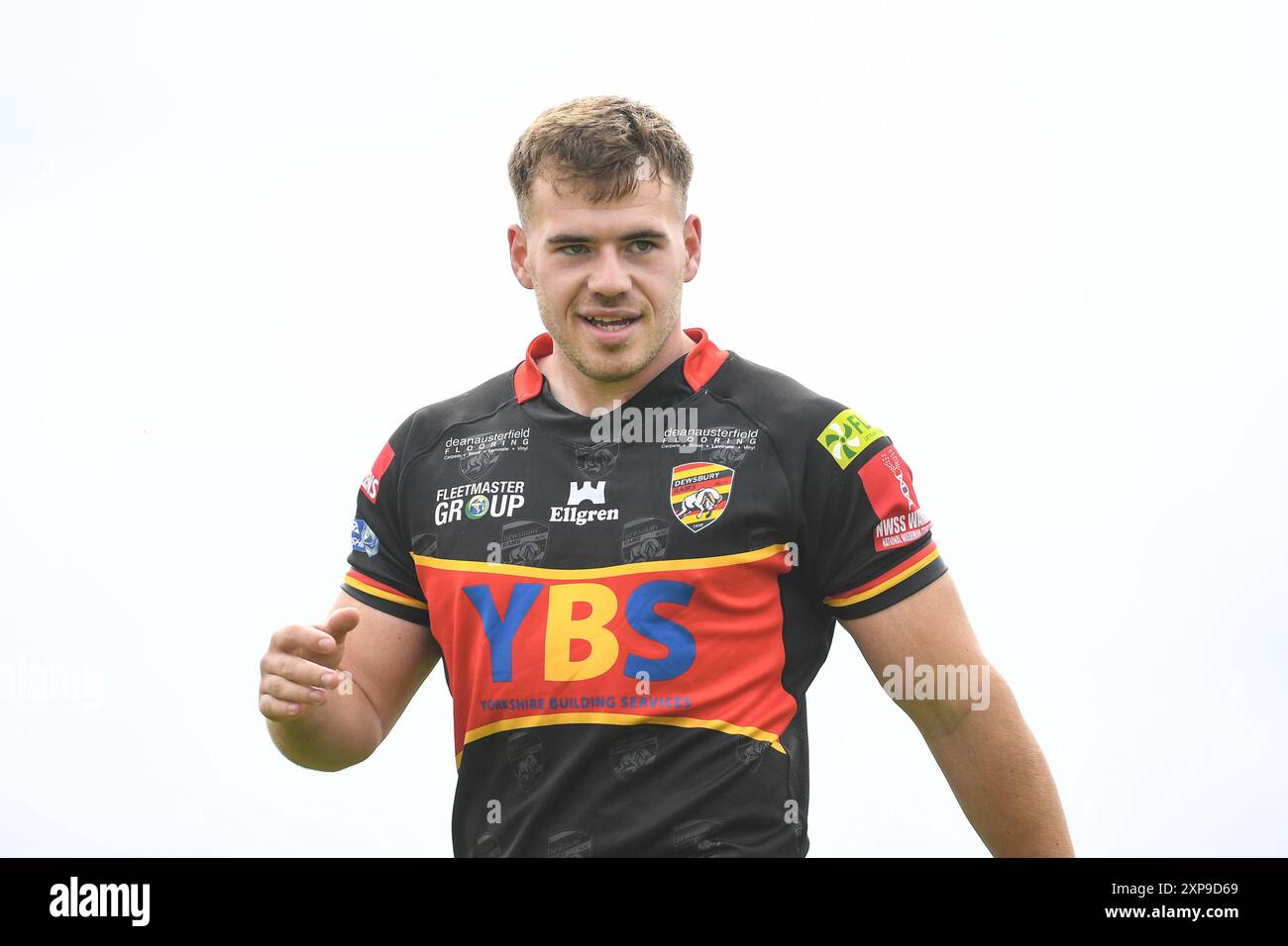 Dewsbury, England - 4th August 2024 - Calum Turner of Dewsbury Rams ...
