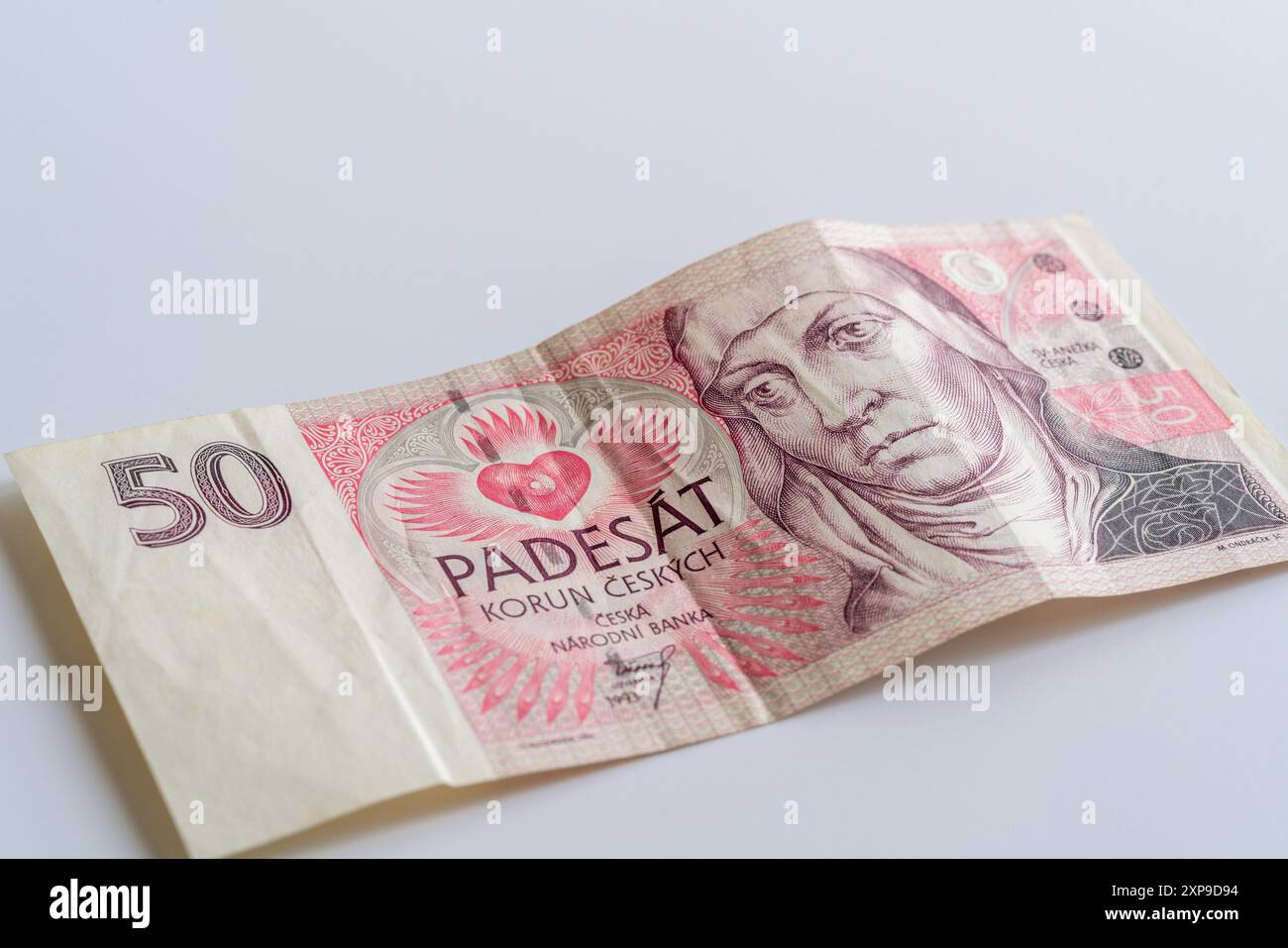 Old koruna banknote hi-res stock photography and images - Alamy