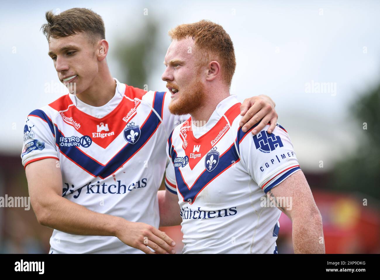 Dewsbury, England - 4th August 2024 - Wakefield Trinity's Toby ...