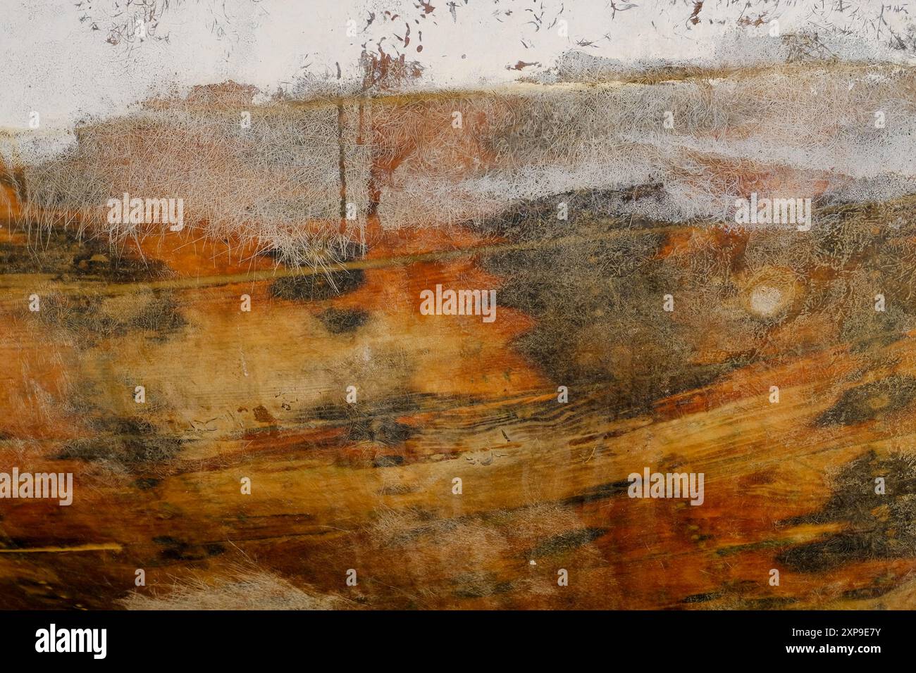 Close-up of fishing boat hull in Favignana Harbour, Sicily, Italy Stock ...