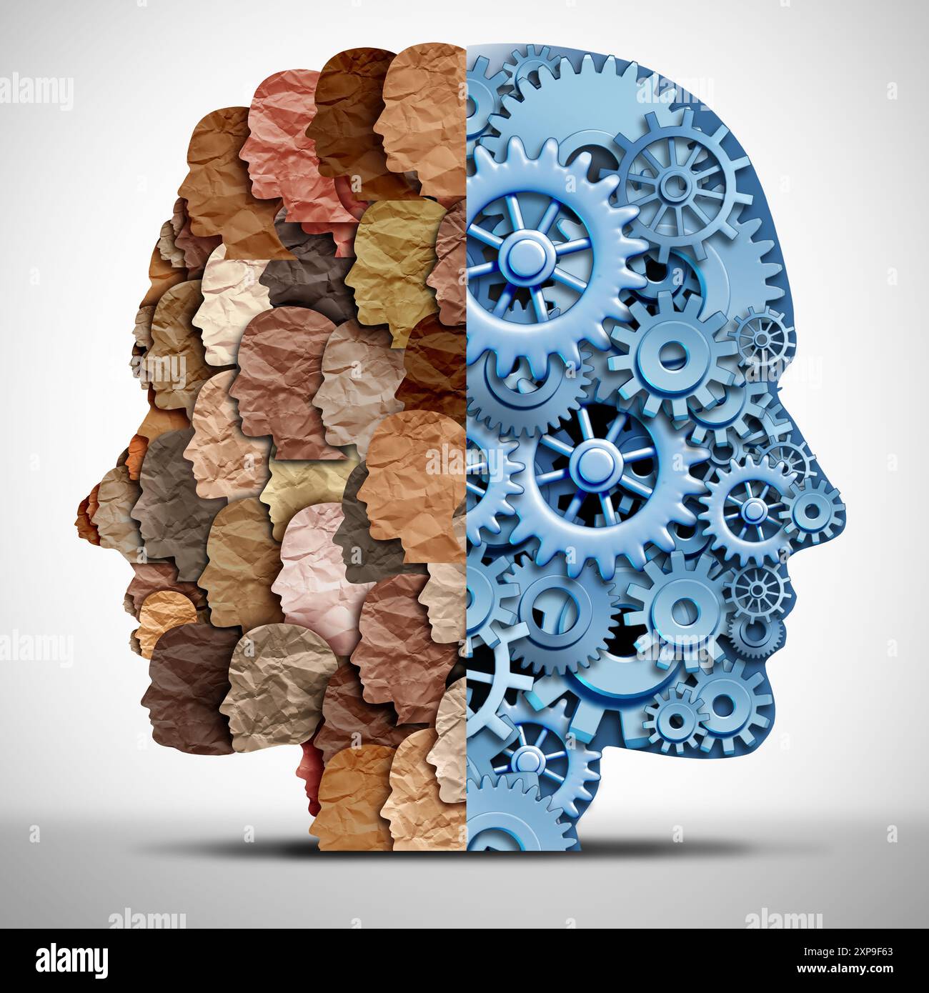 Culture And Technology concept as a Multi cultural society or ...