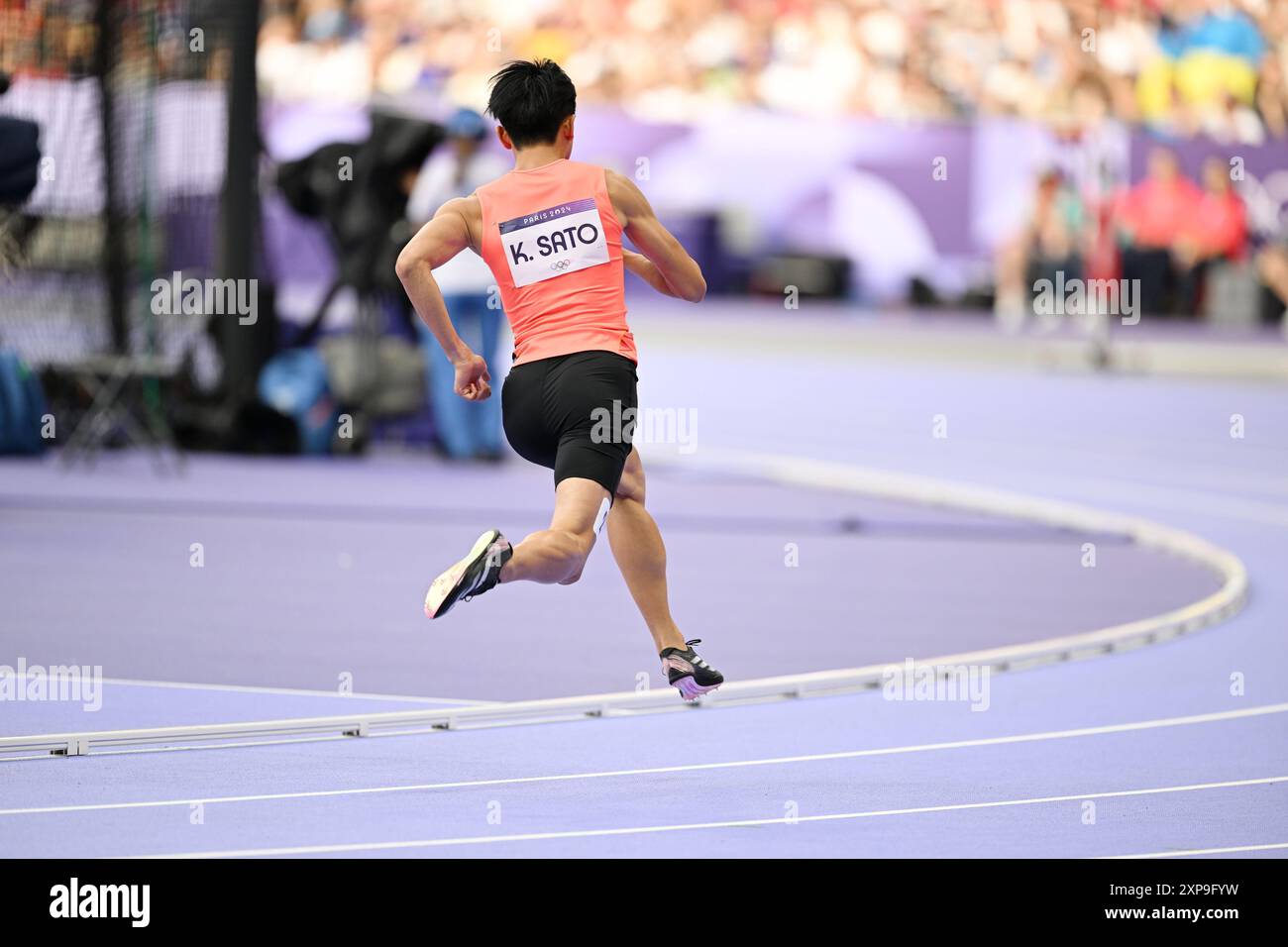 Saint-Denis, France. Credit: MATSUO. 4th Aug, 2024. Kentaro Sato (JPN ...