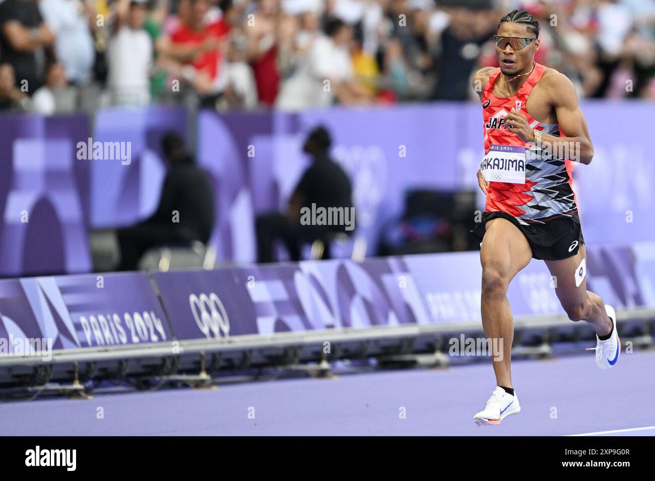 Saint-Denis, France. Credit: MATSUO. 4th Aug, 2024. Yuki Joseph ...