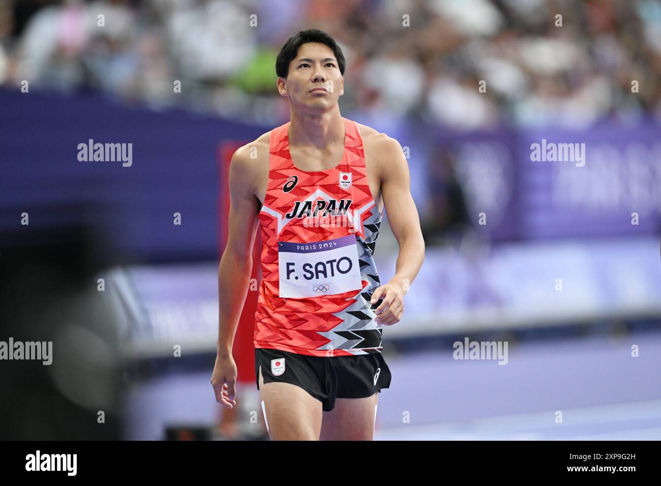 Saint-Denis, France. Credit: MATSUO. 4th Aug, 2024. Fuga Sato (JPN ...