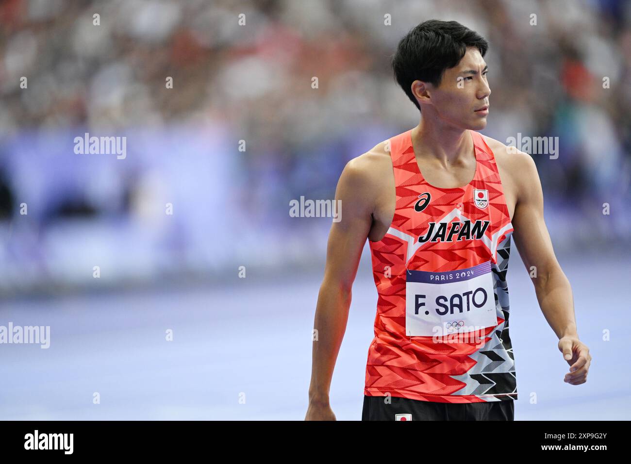 Saint-Denis, France. Credit: MATSUO. 4th Aug, 2024. Fuga Sato (JPN ...