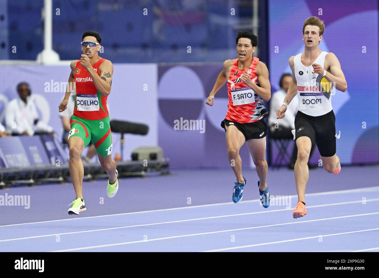Saint-Denis, France. Credit: MATSUO. 4th Aug, 2024. Fuga Sato (JPN ...