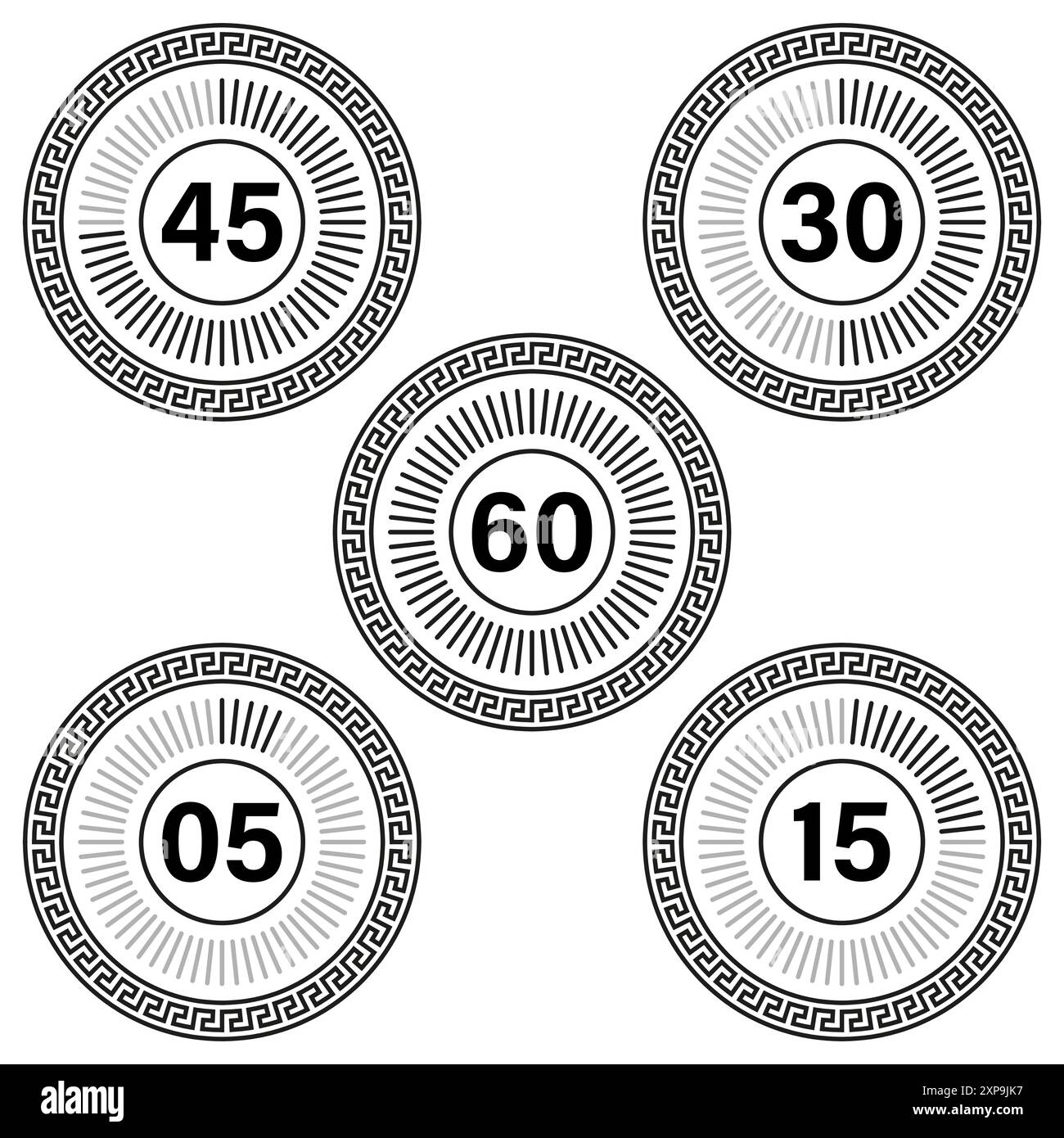 Greek key border hi-res stock photography and images - Alamy