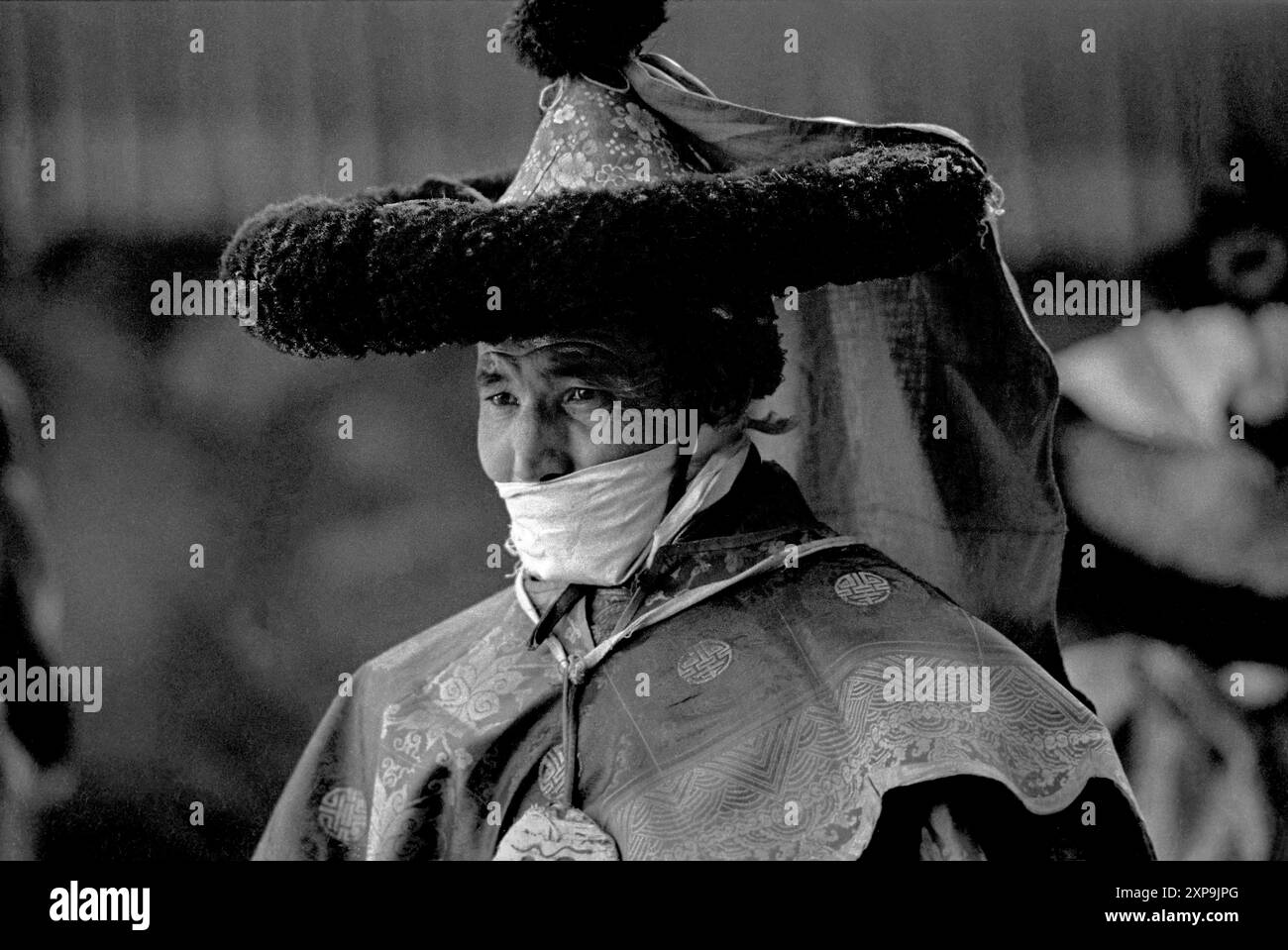 The Cham dances at the Tibetan Buddhist Thiksey Monastery take place ...