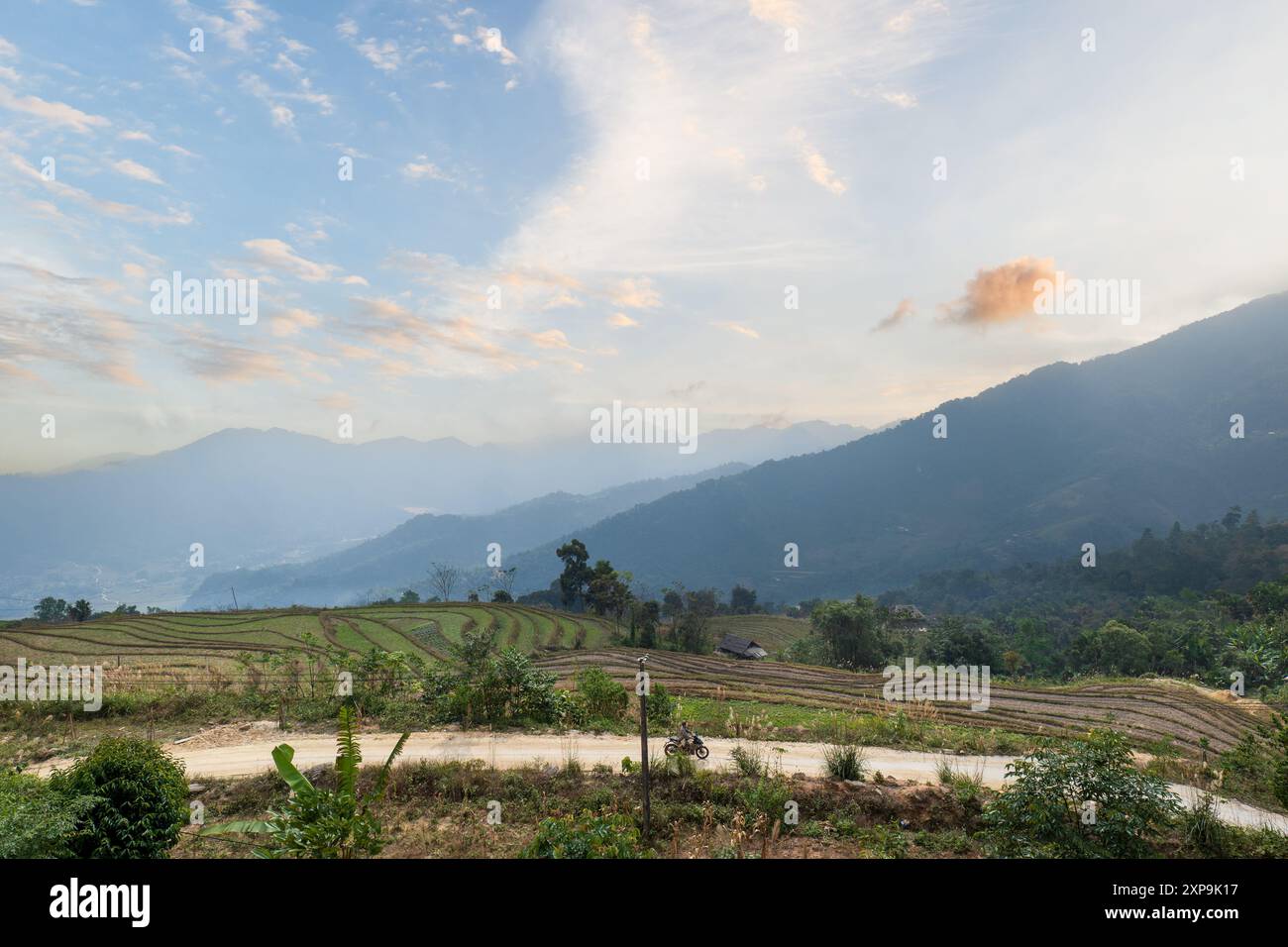 Ha Giang landscape in Northern Vietnam. Popular Ha Giang Loop tour ...