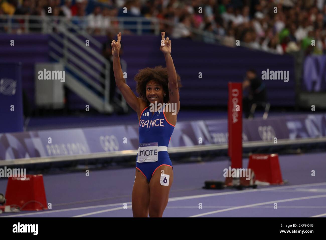 Paris, France. 04th Aug, 2024. Paris Olympics: Athletics - French track ...