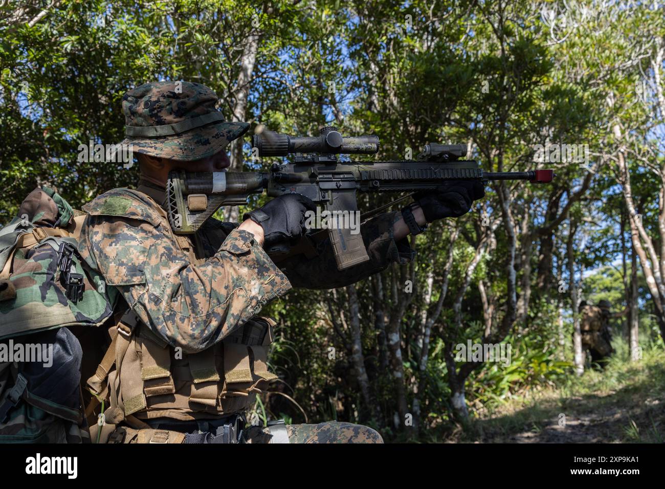 U.S. Marine Corps Cpl. Travis Winczewski an Infantry Marine with ...