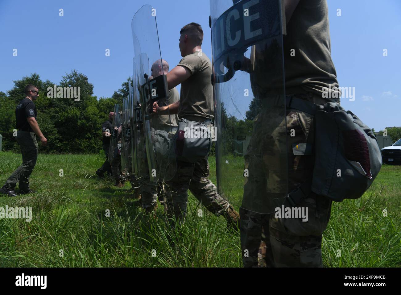 Airmen with the Virginia Air National Guard's 192nd Wing participate in ...
