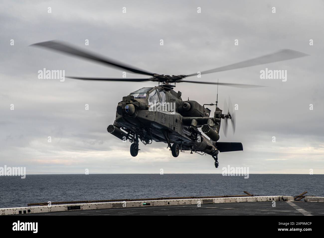A U.S. Army AH-64 Apache attached to 3rd Battalion, 25th Aviation ...