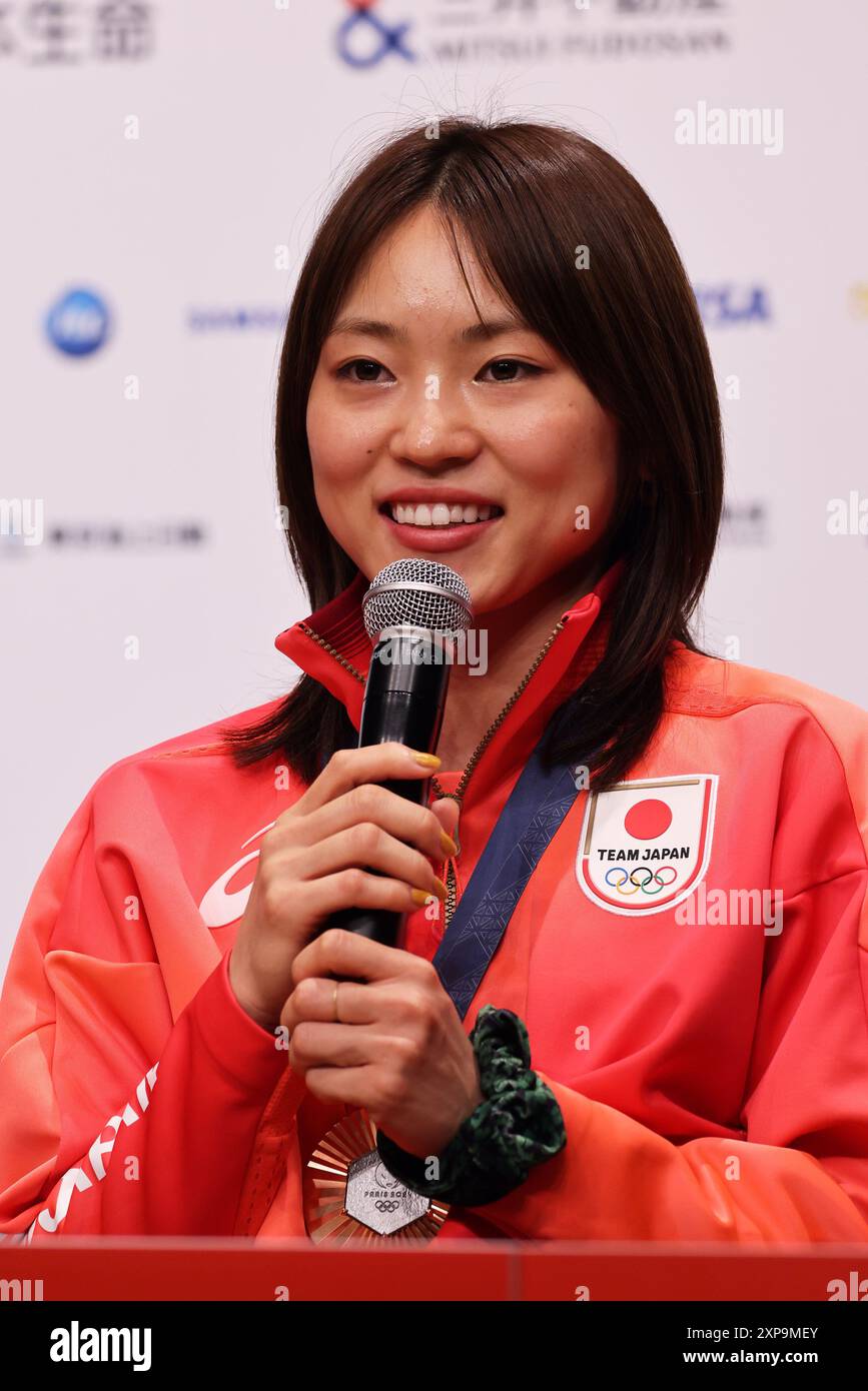 Paris, France. 2nd Aug, 2024. Sera Azuma (JPN), AUGUST 2, 2024 -Fencing ...