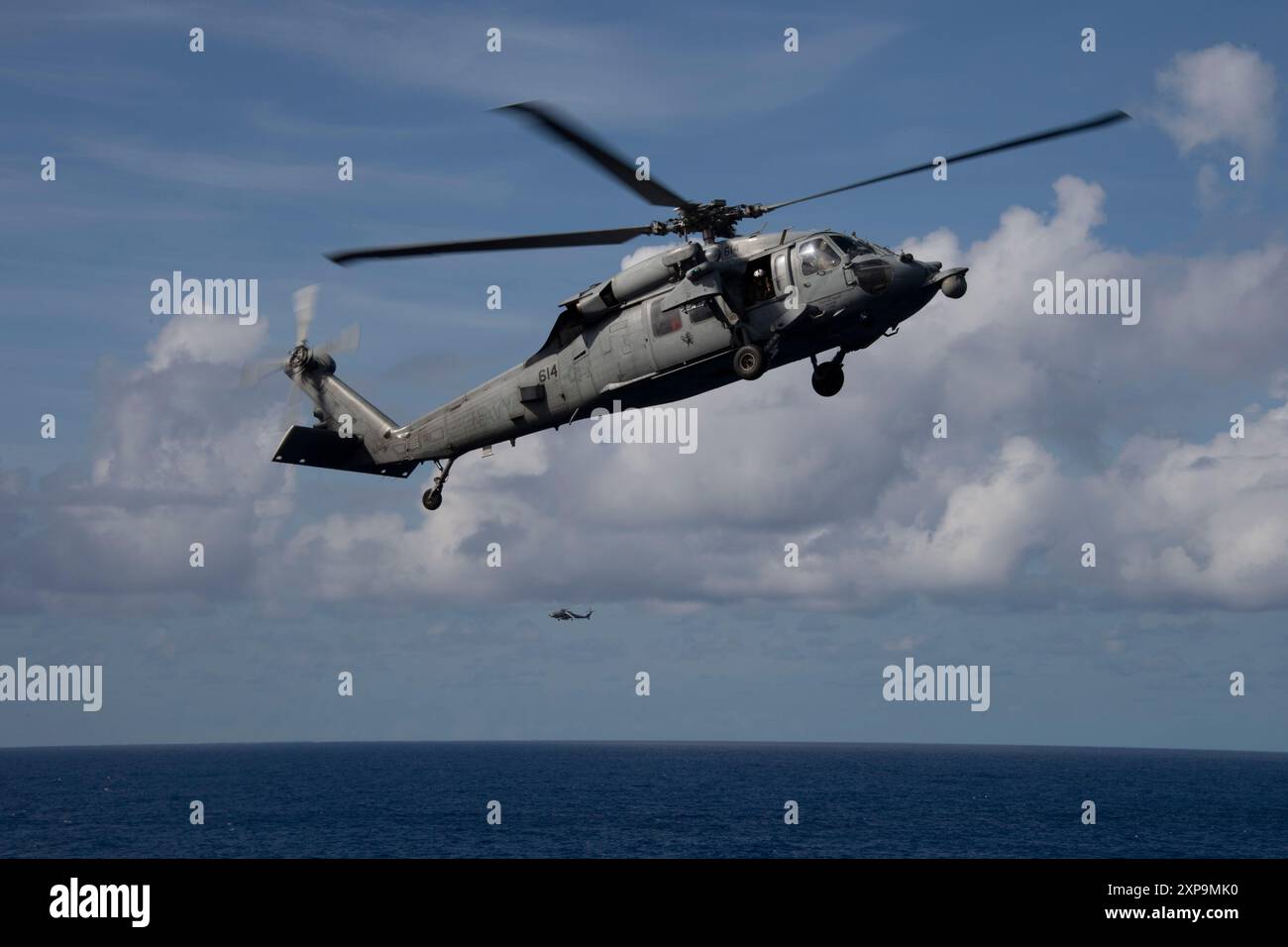 240721-N-IJ966-1025 PACIIFIC OCEAN (July 21, 2024) An MH-60S Sea Hawk ...