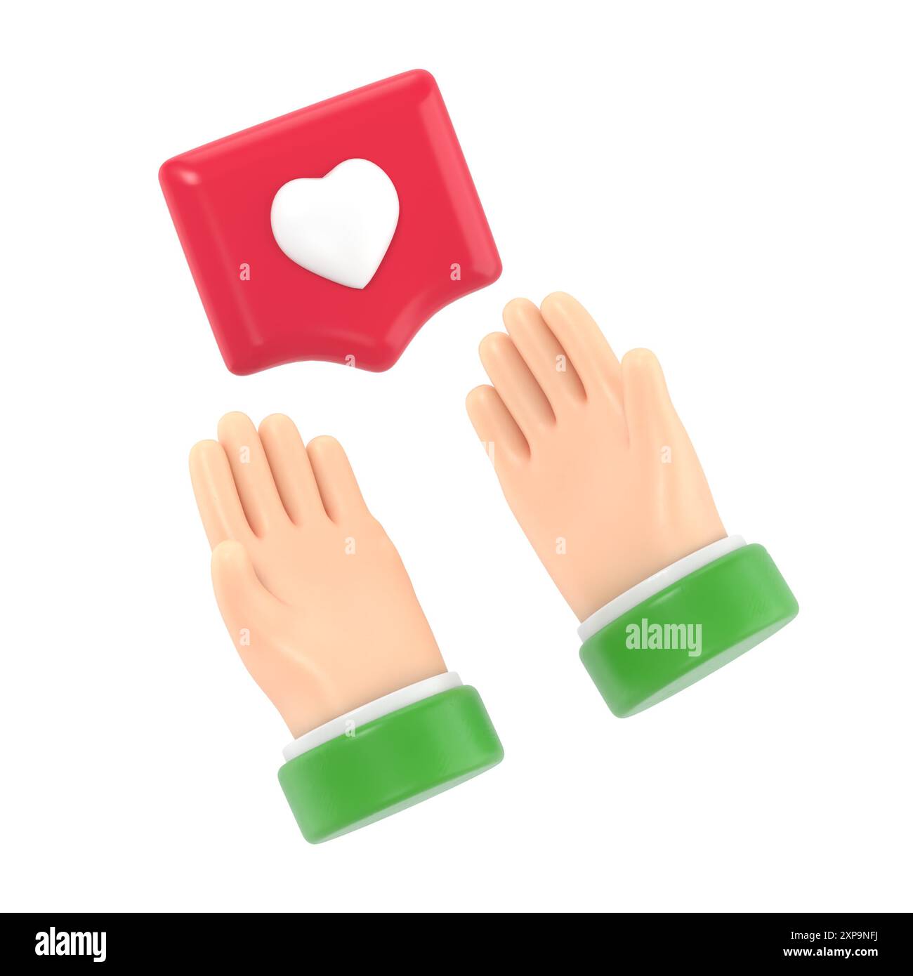 Like one social network Cut Out Stock Images & Pictures - Alamy