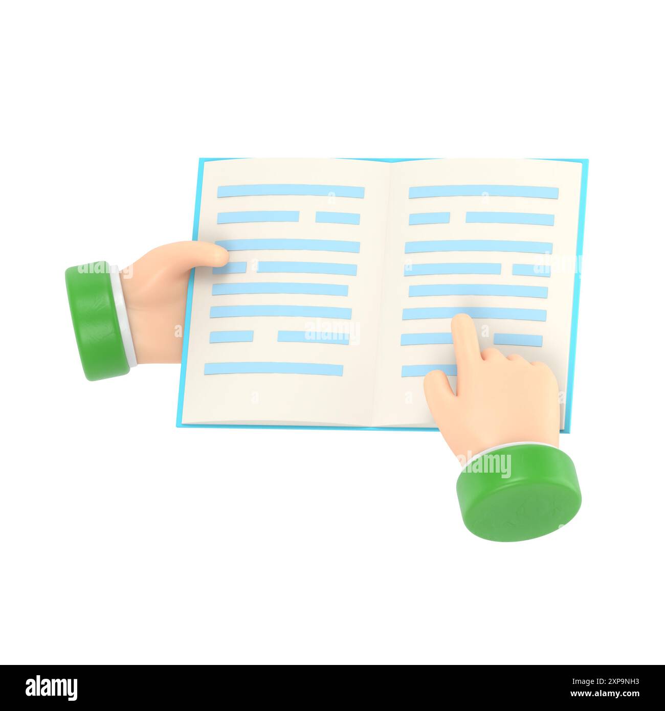 Text book in computer animation hi-res stock photography and images - Alamy