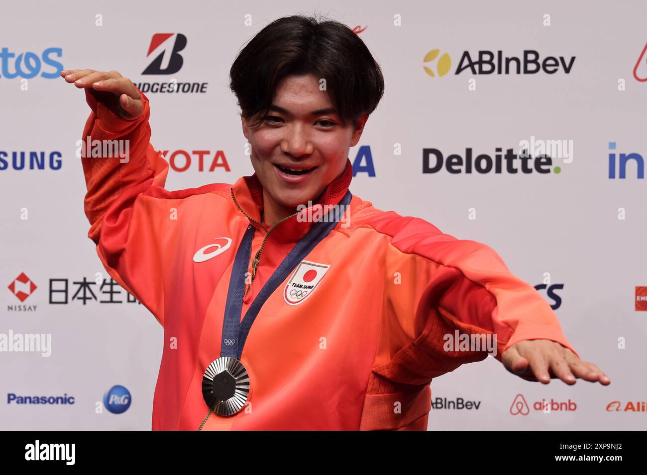 Paris, France. 4th Aug, 2024. Tomoyuki Matsushita (JPN) Swimming ...