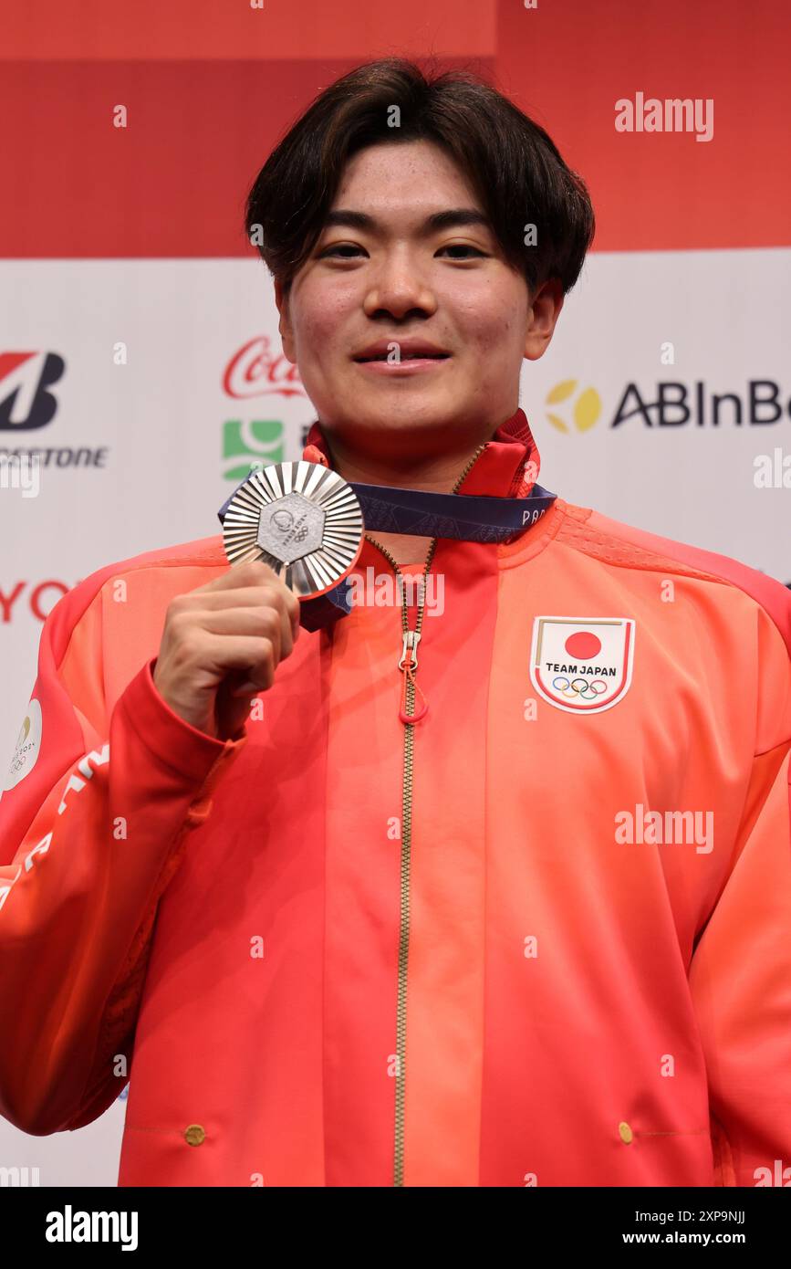 Paris, France. 4th Aug, 2024. Tomoyuki Matsushita (JPN) Swimming ...