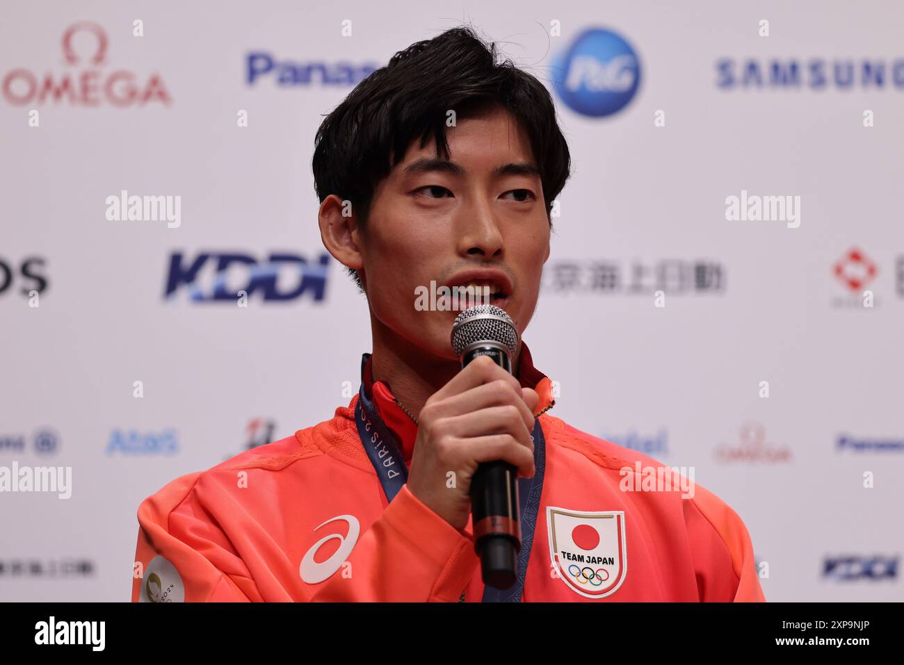 Paris, France. 3rd Aug, 2024. Akira Komata (JPN) Fencing : Silver ...