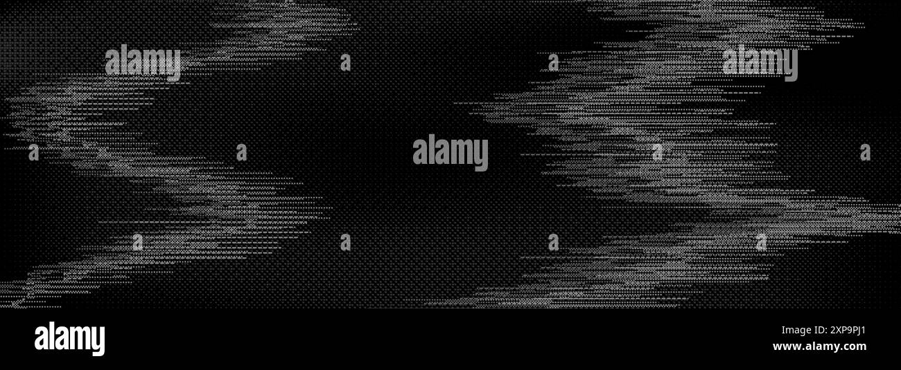 TV static noise texture. Distorted rippled VHS video screen overlay ...