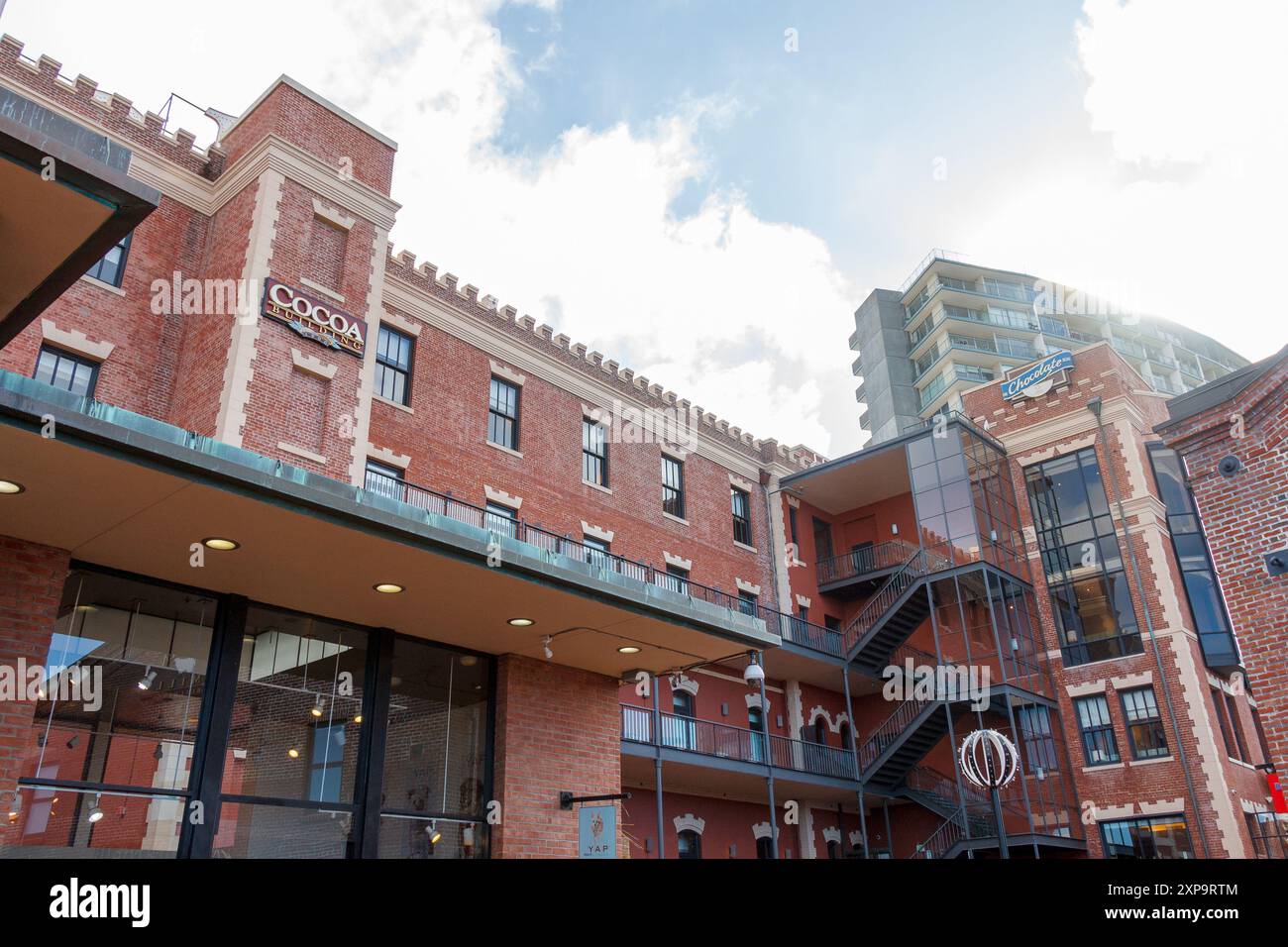 Ghiraderlli Chocolate iconic factory in San Francisco, California Stock ...