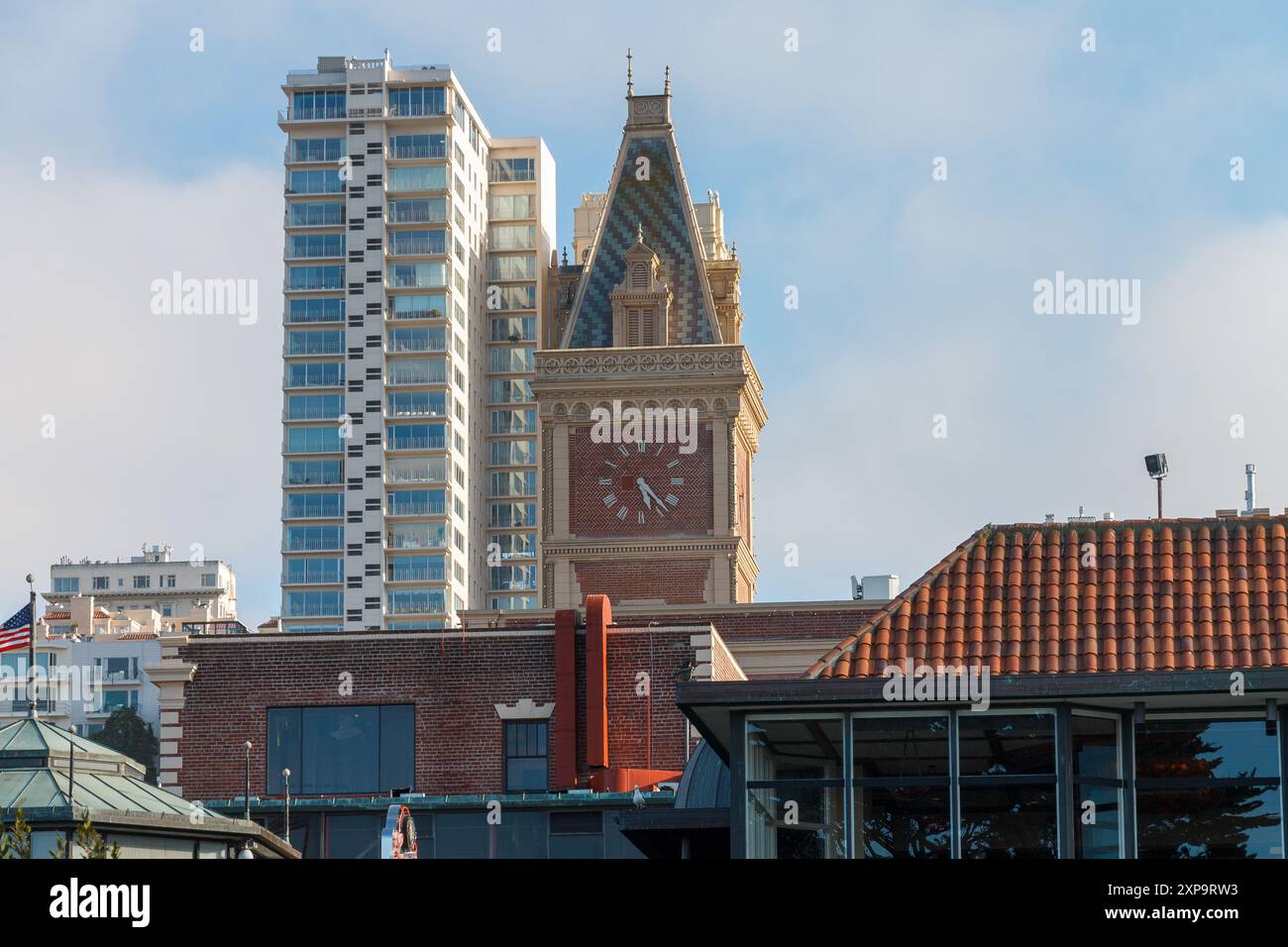 Ghiraderlli Chocolate iconic factory in San Francisco, California Stock ...