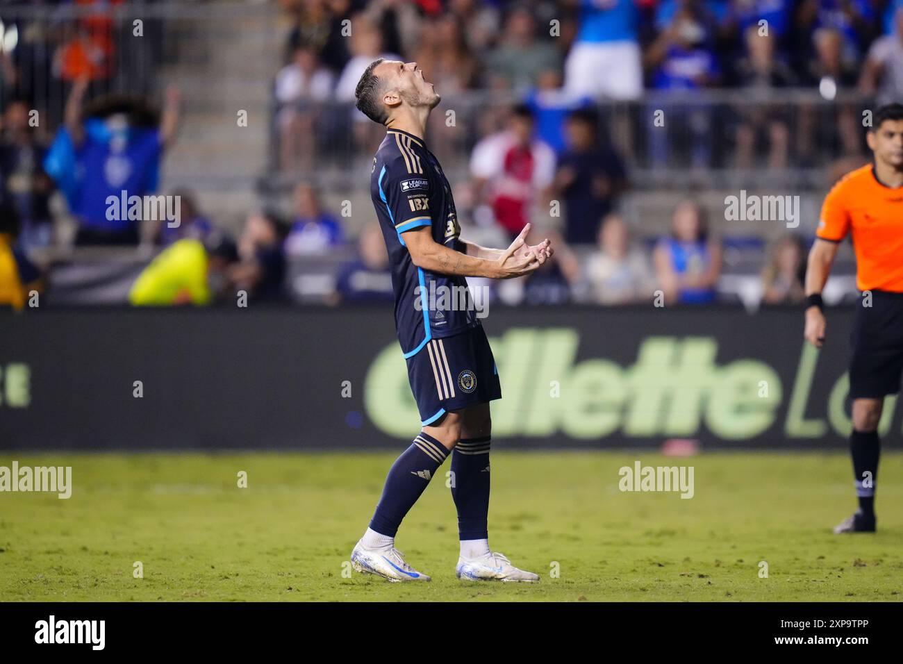 August 04, 2024: Philadelphia Union Midfielder Daniel Gazdag (10 ...