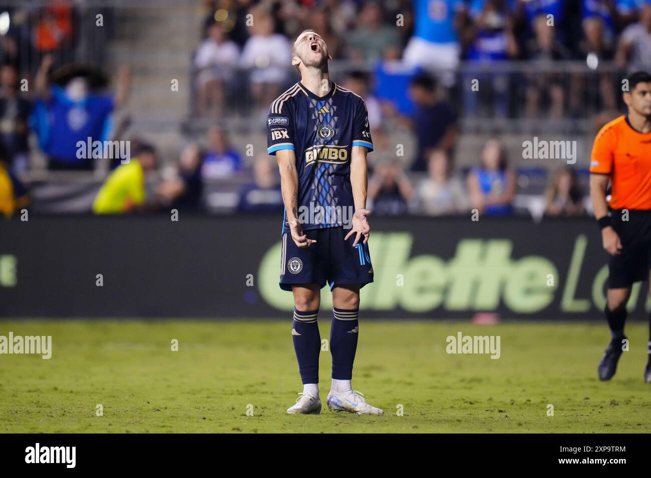 August 04, 2024: Philadelphia Union Midfielder Daniel Gazdag (10 ...
