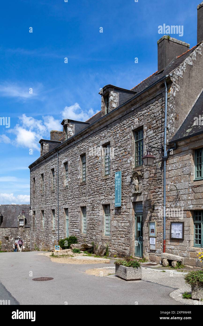 Locronan, France - August 17 2023: The Municipal Museum (newly renamed ...