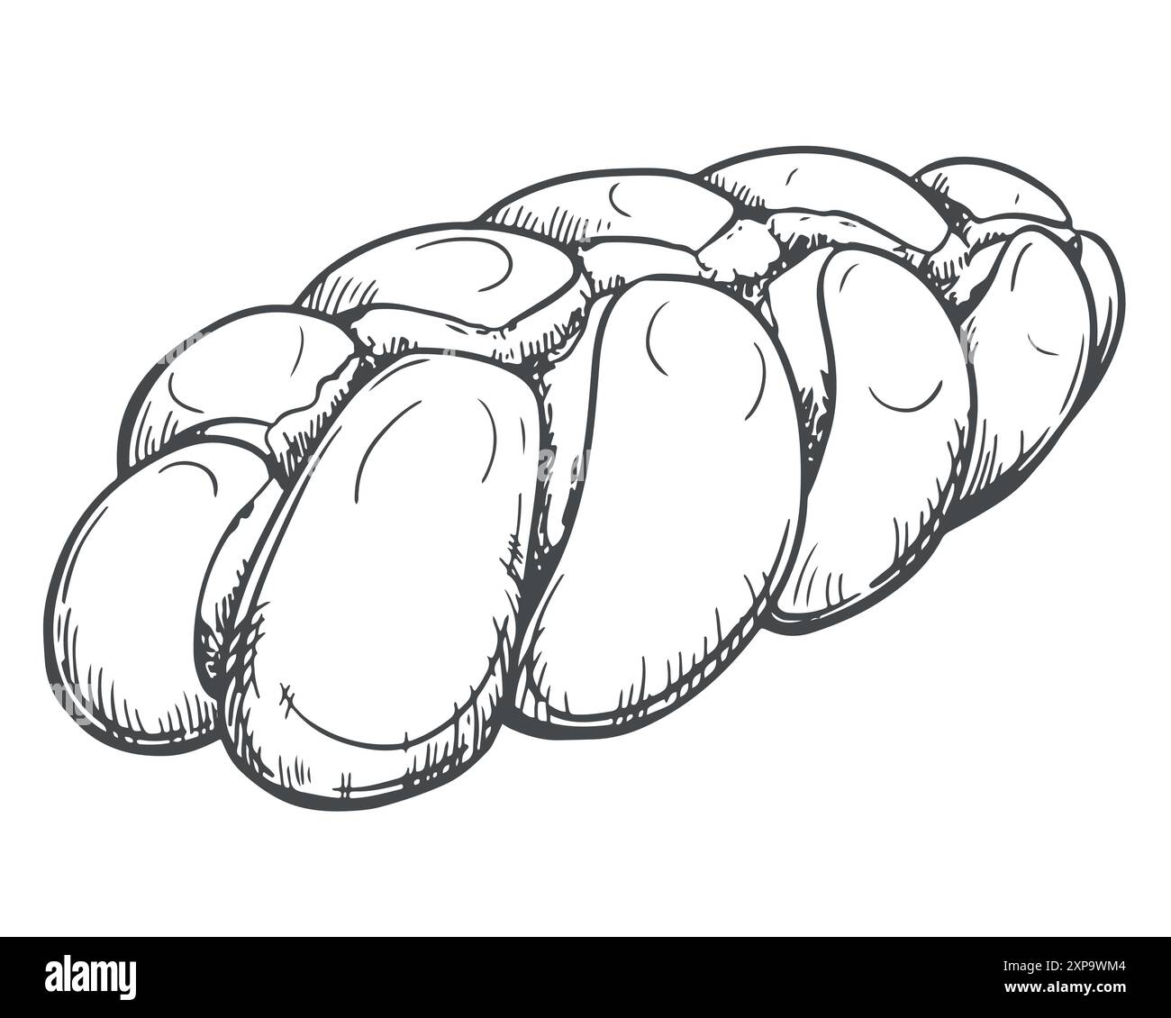 Challah vector vectors Black and White Stock Photos & Images - Alamy