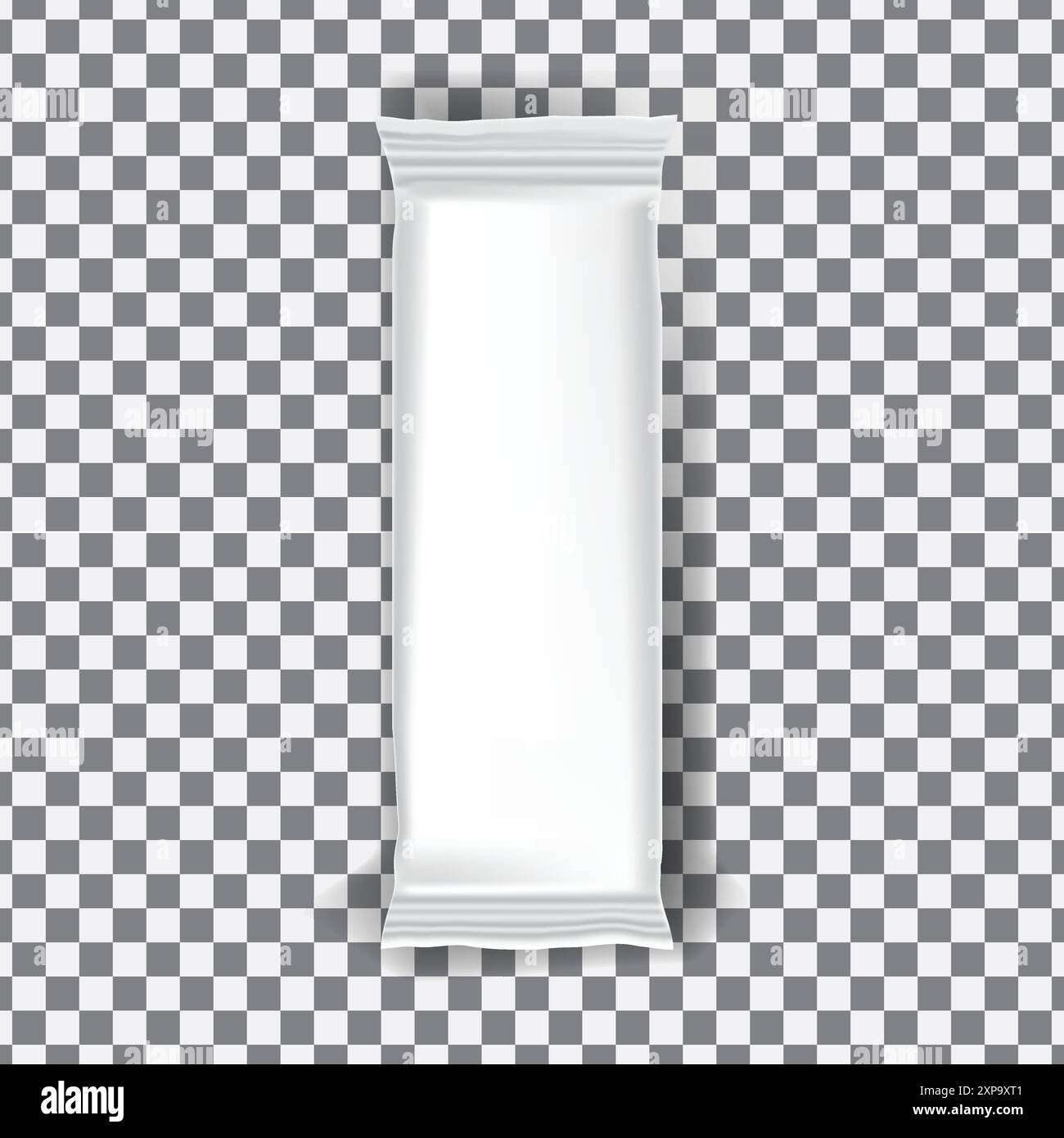 Pouch packaging mockup Stock Vector Images - Alamy