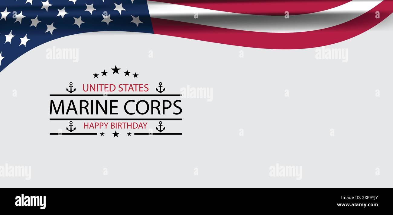 Marines birthday Stock Vector Images - Alamy
