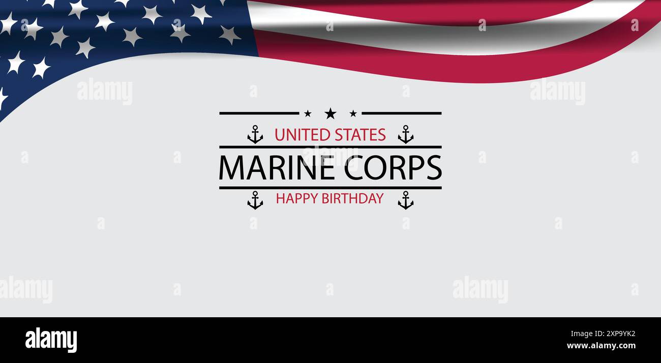 Marines birthday Stock Vector Images - Alamy