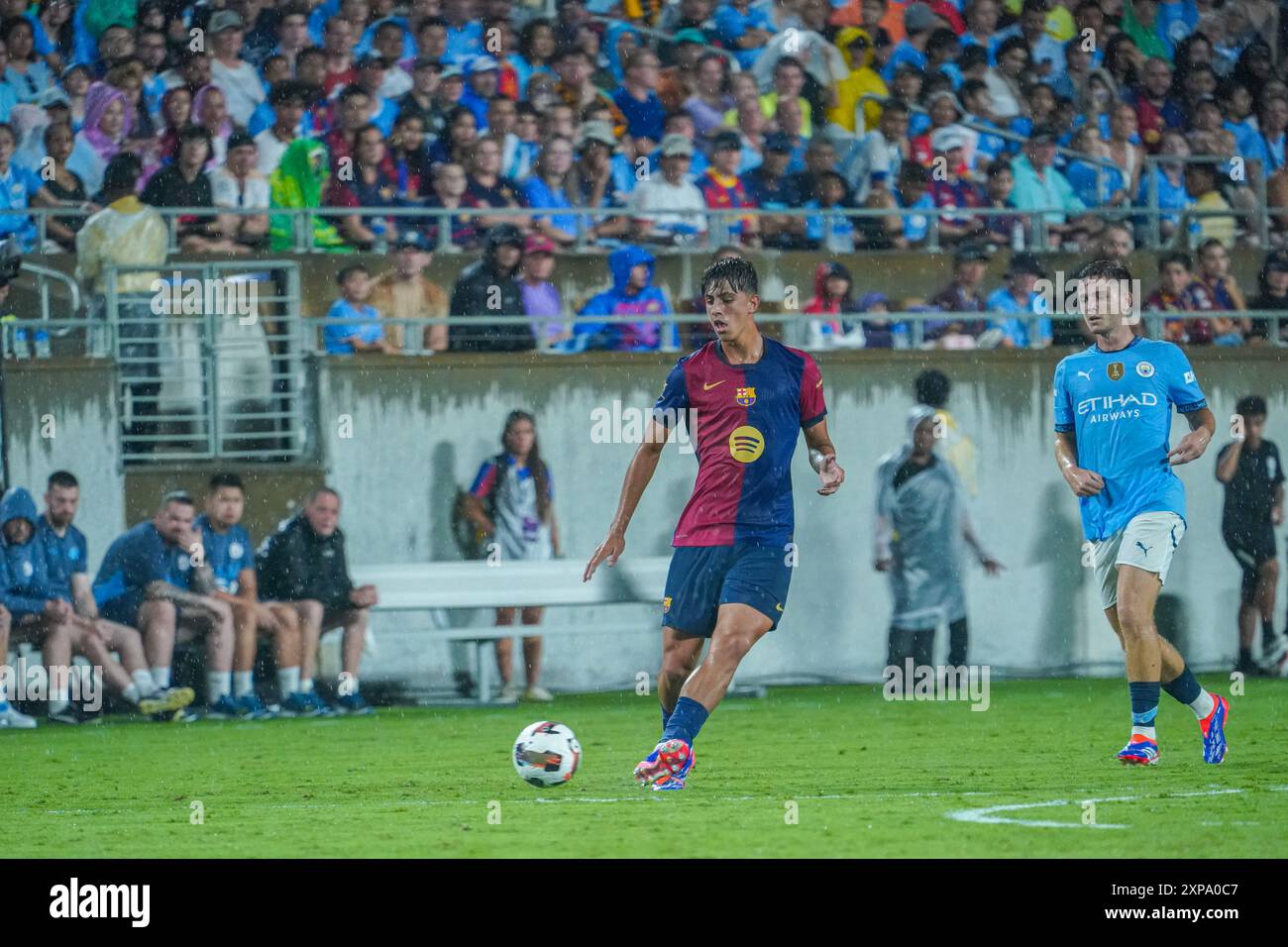Orlando, Florida, USA, July 30, 2024, FC Barcelona player Marc Bernal ...
