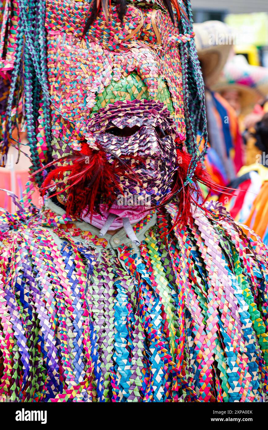 Dazzling performers adorned in extravagant costumes take to the Mission ...