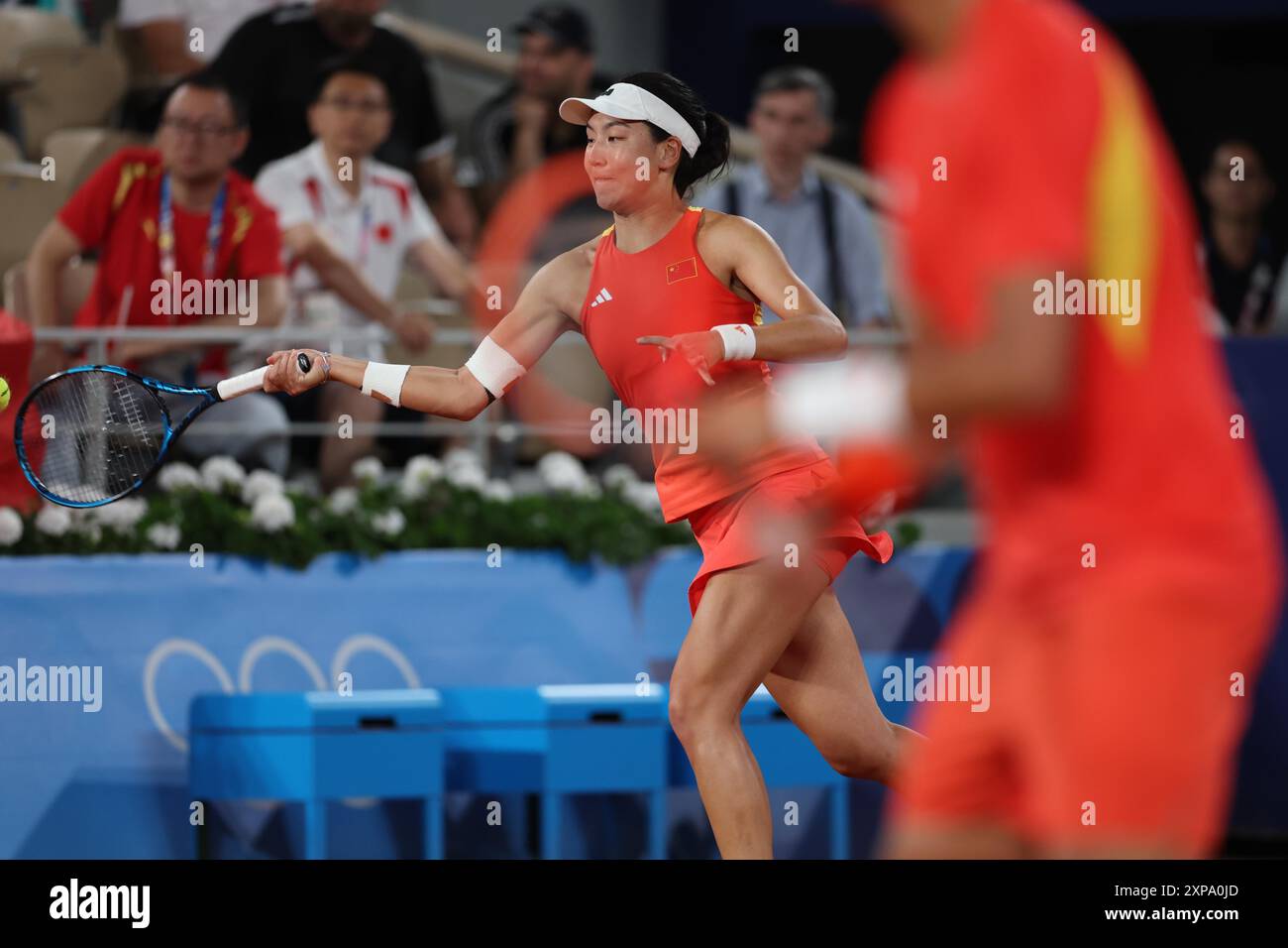 **CHINESE MAINLAND, HONG KONG, MACAU AND TAIWAN OUT** Chinese professional tennis players Wang ...