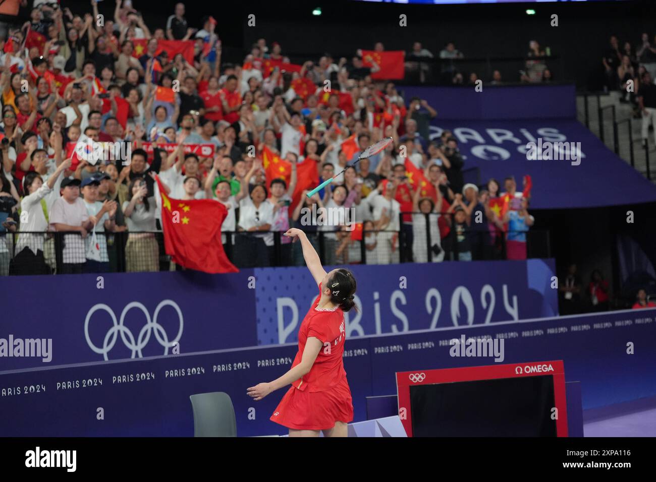 **CHINESE MAINLAND, HONG KONG, MACAU AND TAIWAN OUT** Chinese badminton ...