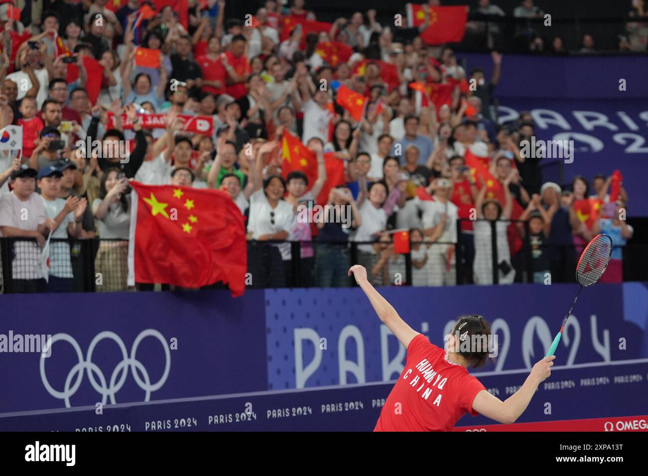 **CHINESE MAINLAND, HONG KONG, MACAU AND TAIWAN OUT** Chinese badminton ...