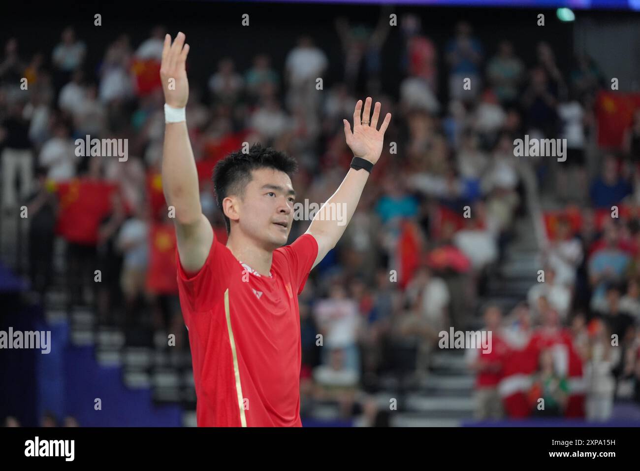 **CHINESE MAINLAND, HONG KONG, MACAU AND TAIWAN OUT** Chinese badminton ...