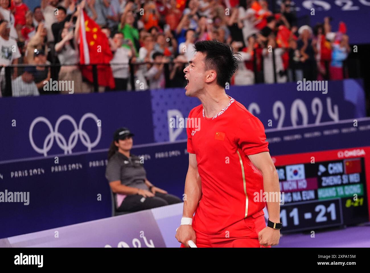 **CHINESE MAINLAND, HONG KONG, MACAU AND TAIWAN OUT** Chinese badminton ...